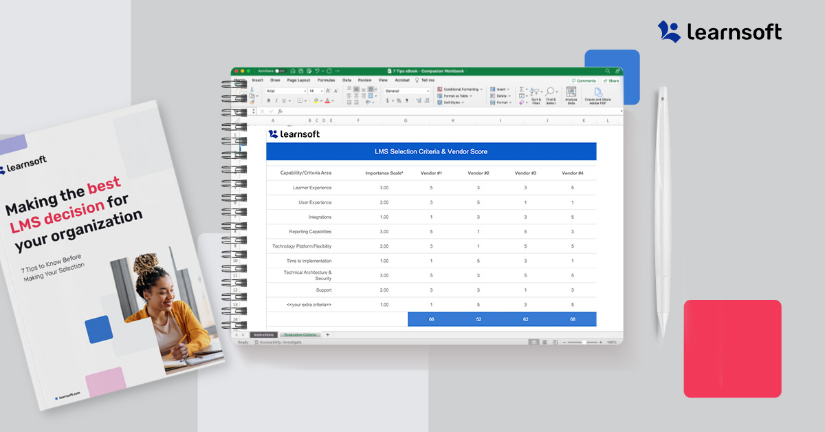 LMS evaluation worksheet | Learnsoft